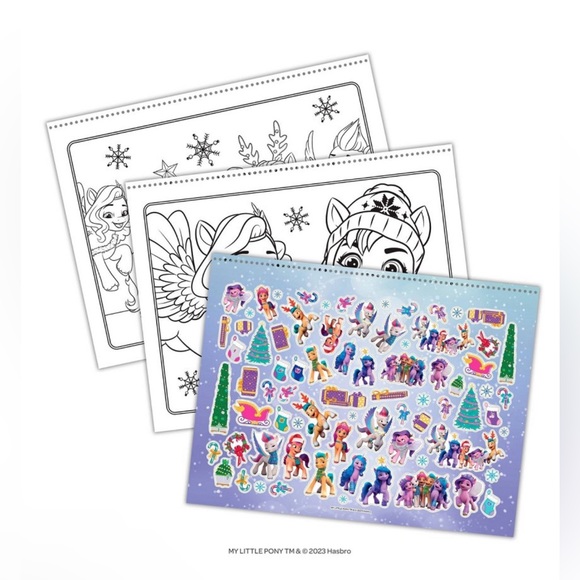 My Little Pony | Games | My Little Pony Holiday Giant Activity Pad With ...